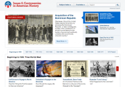 Issues & Controversies in American History | Bossard Memorial Library